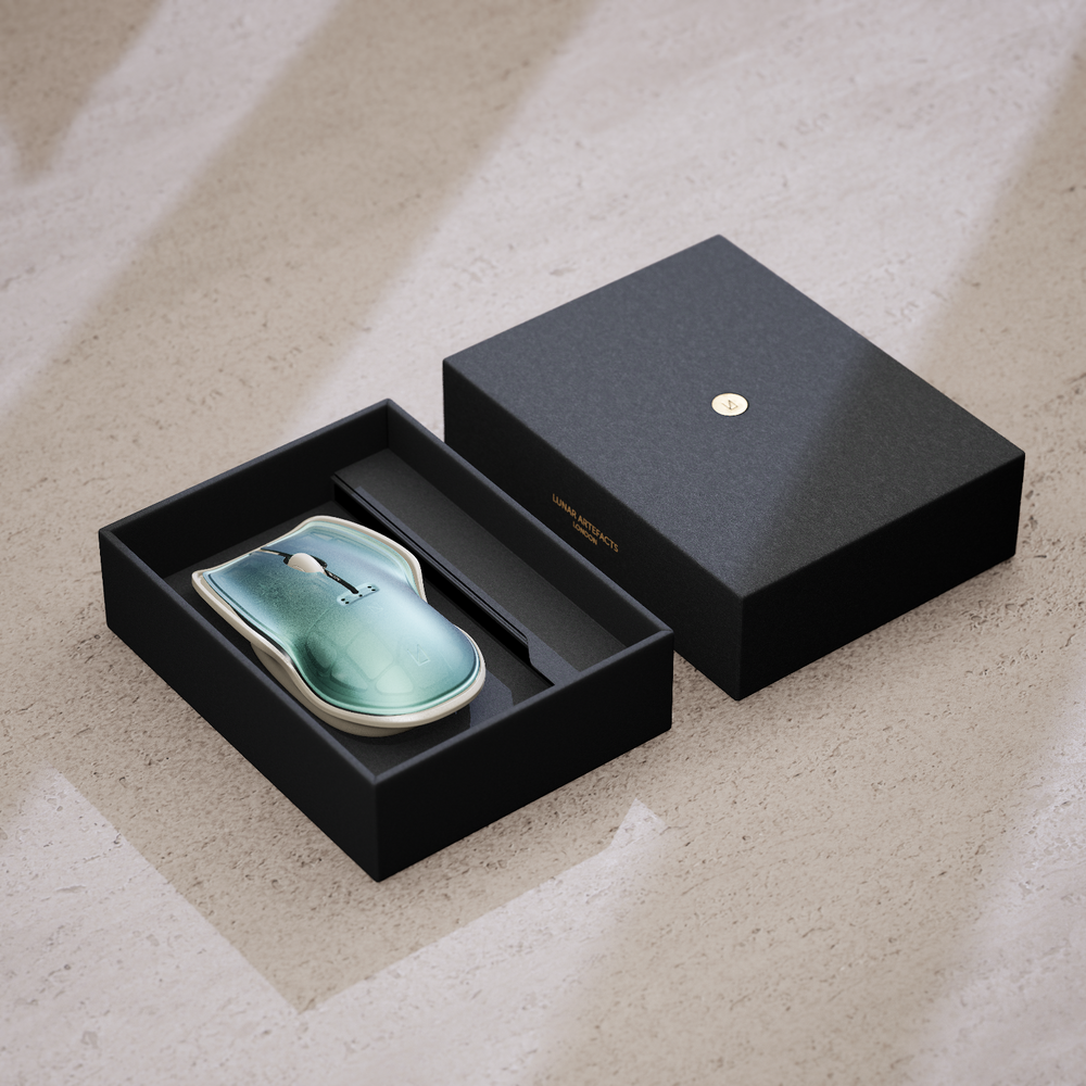 Wireless Computer Mouse - Pointer Instrument | Emerald Blanc