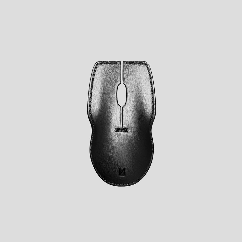 Computer Mouse Accessories | Black Leather Top