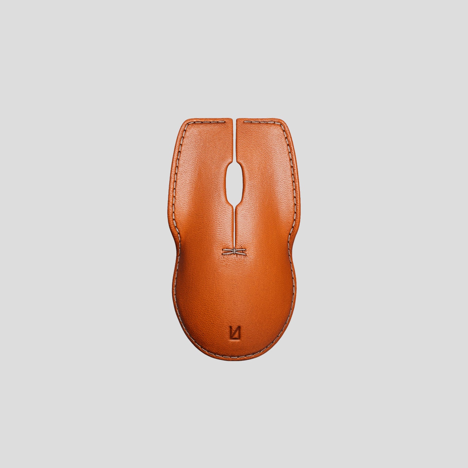 Computer Mouse Accessories | Orange Leather Top