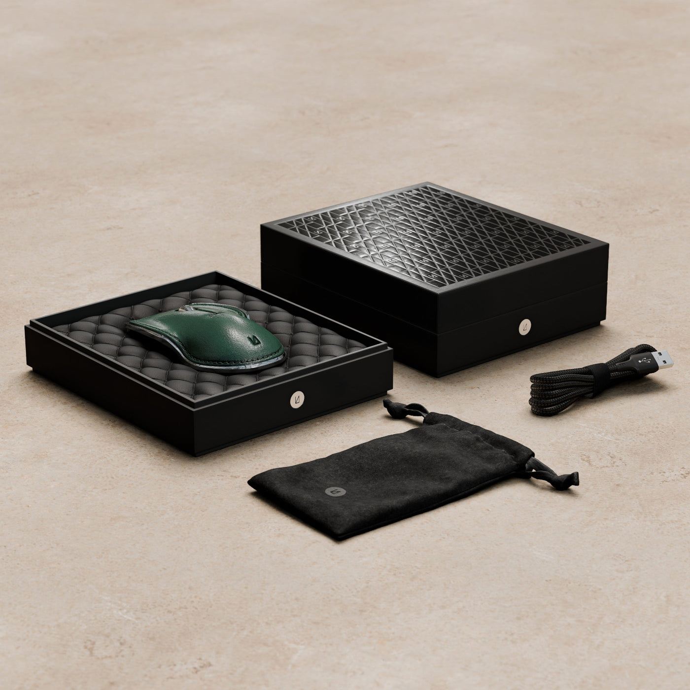 Wireless Computer Mouse - Pointer Instrument | British Racing Green