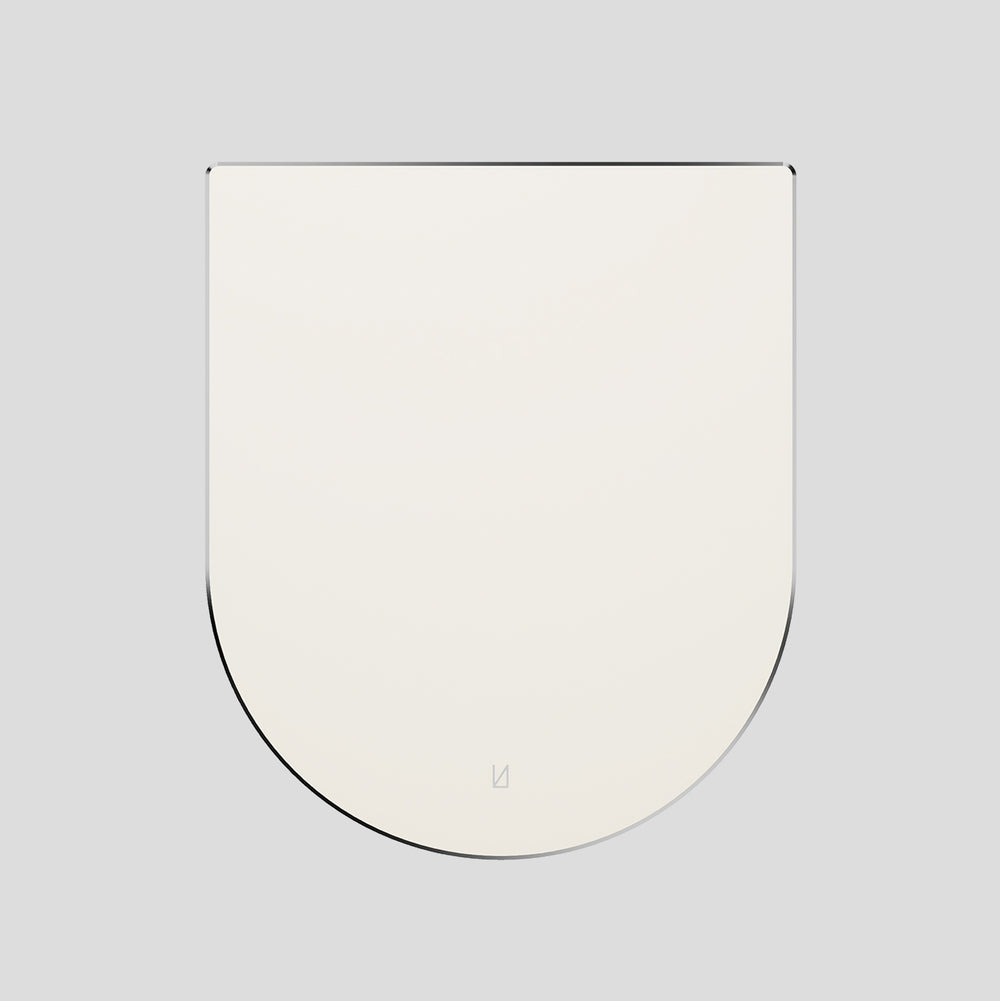 Aluminium Desk Pad - Podium Edge Pad | Nudus Blanc