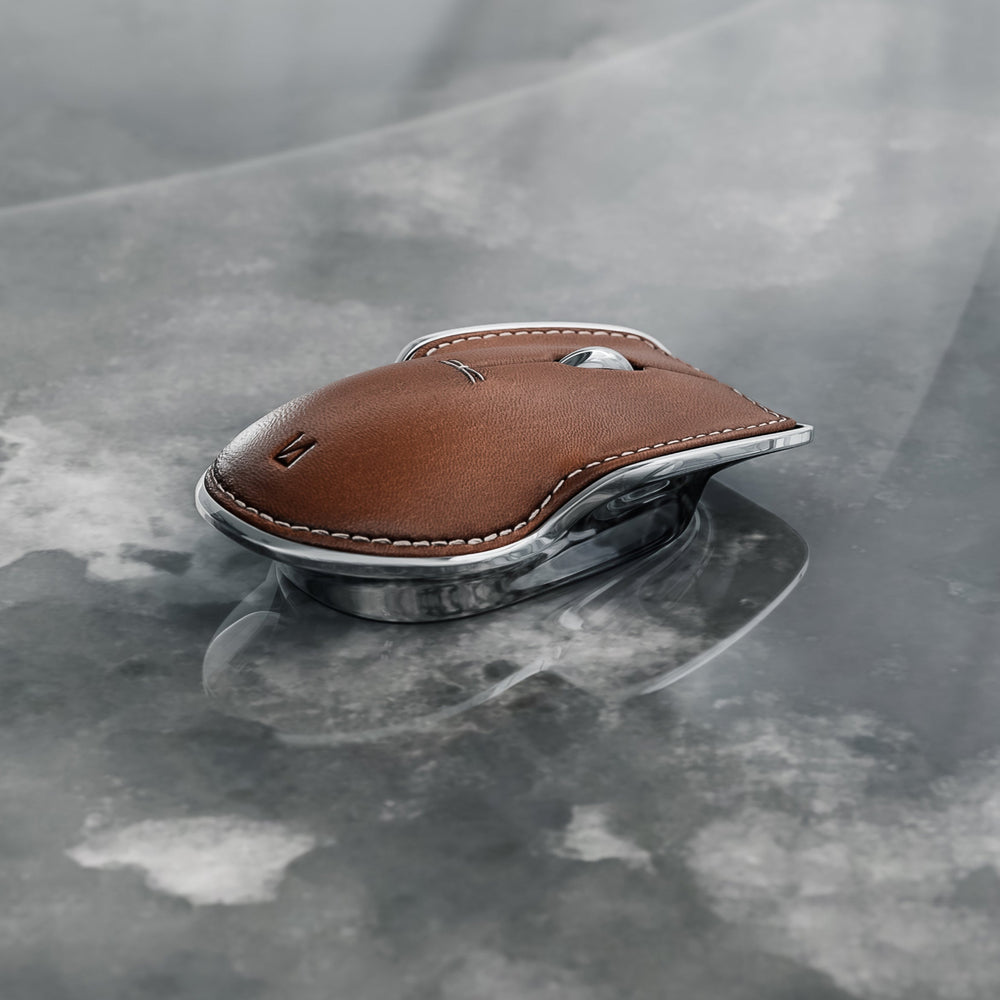 Wireless Computer Mouse - Pointer Instrument | Modernist Brown