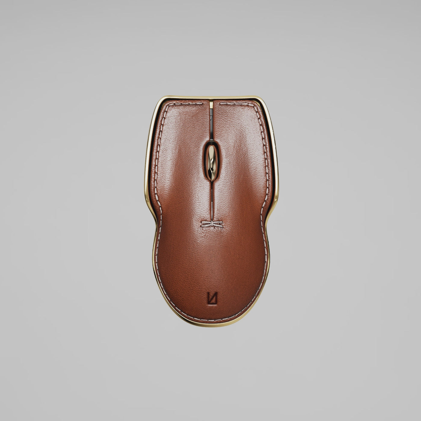 Wireless Computer Mouse - Pointer Instrument | Classic Brown