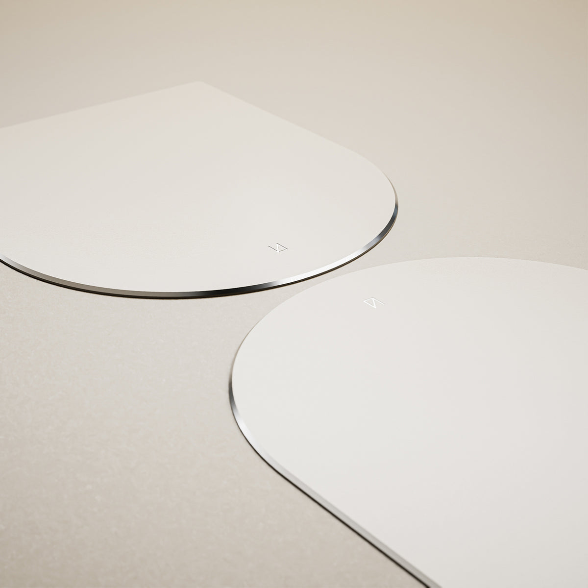 Leather Desk Pad - Podium Edge Pad | Nudus Blanc